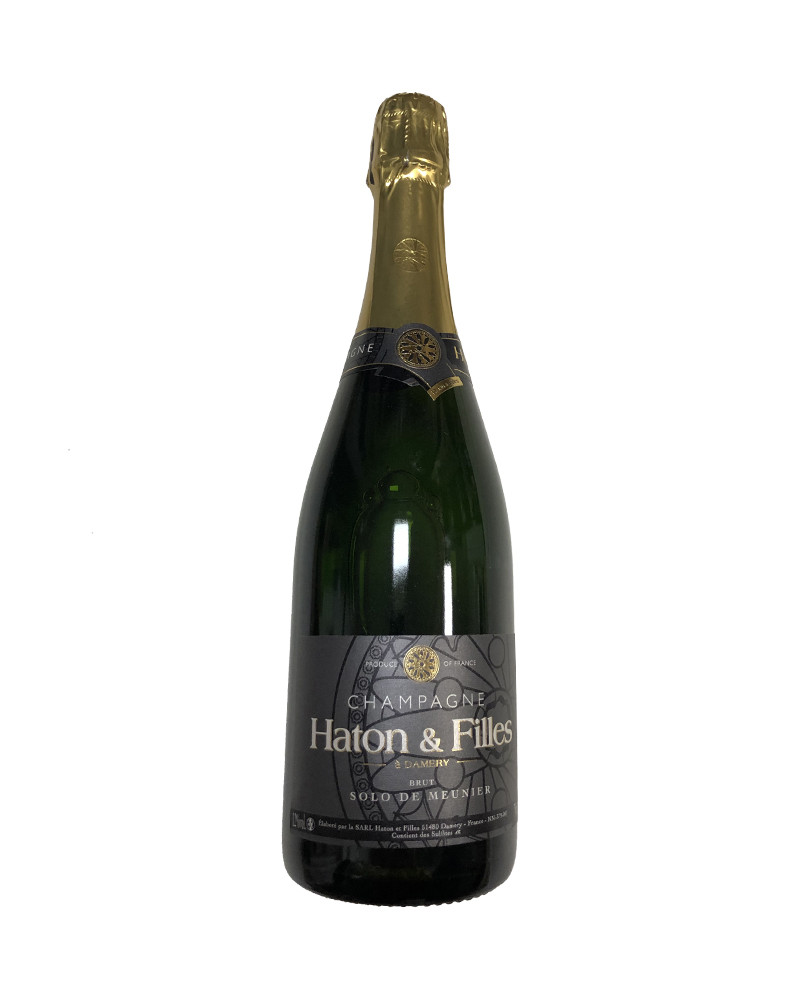 Champagne Brut Haton et filles solo de Meunier
