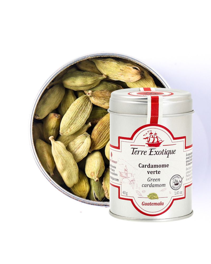 CARDAMOME VERTE TERRE EXOTIQUE 40g